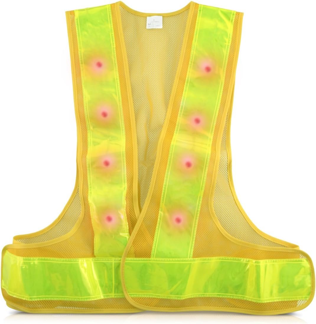 kwmobile LED Light Safety Vest Review - Horse Excel